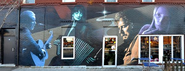Outdoor Murals of Ottawa Canada - Isolated Murals