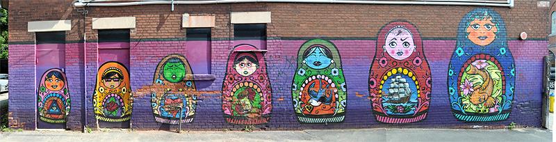 Outdoor Murals of Ottawa Canada - Isolated Murals